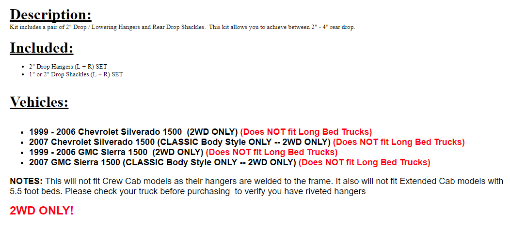 Lowering RCLB - PerformanceTrucks.net Forums