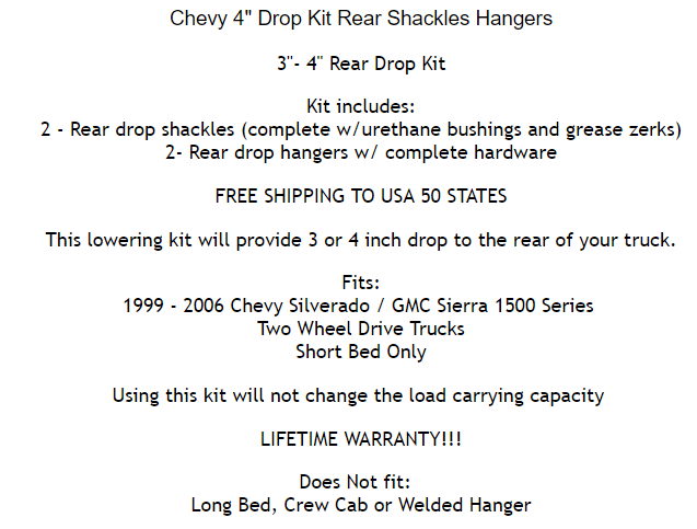 Lowering RCLB - PerformanceTrucks.net Forums