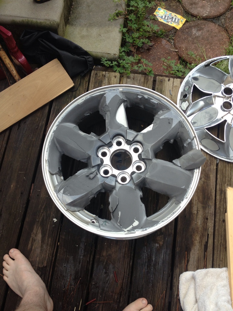 How to: declad factory rims - PerformanceTrucks.net Forums