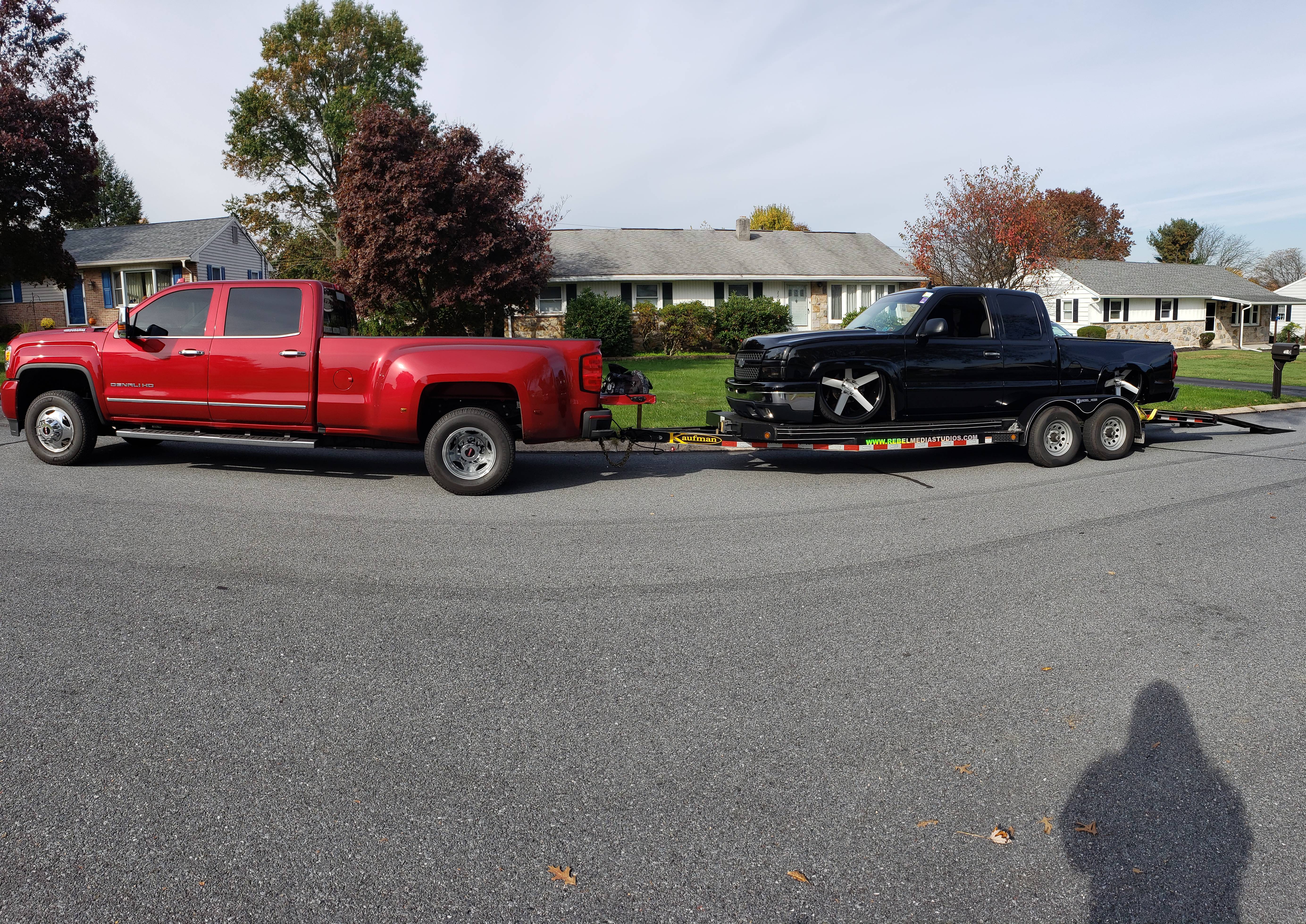 Bagged Dually With Trailer